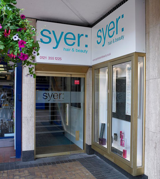 The best hair salon in Sutton Coldfield - Syer Hair & Beauty